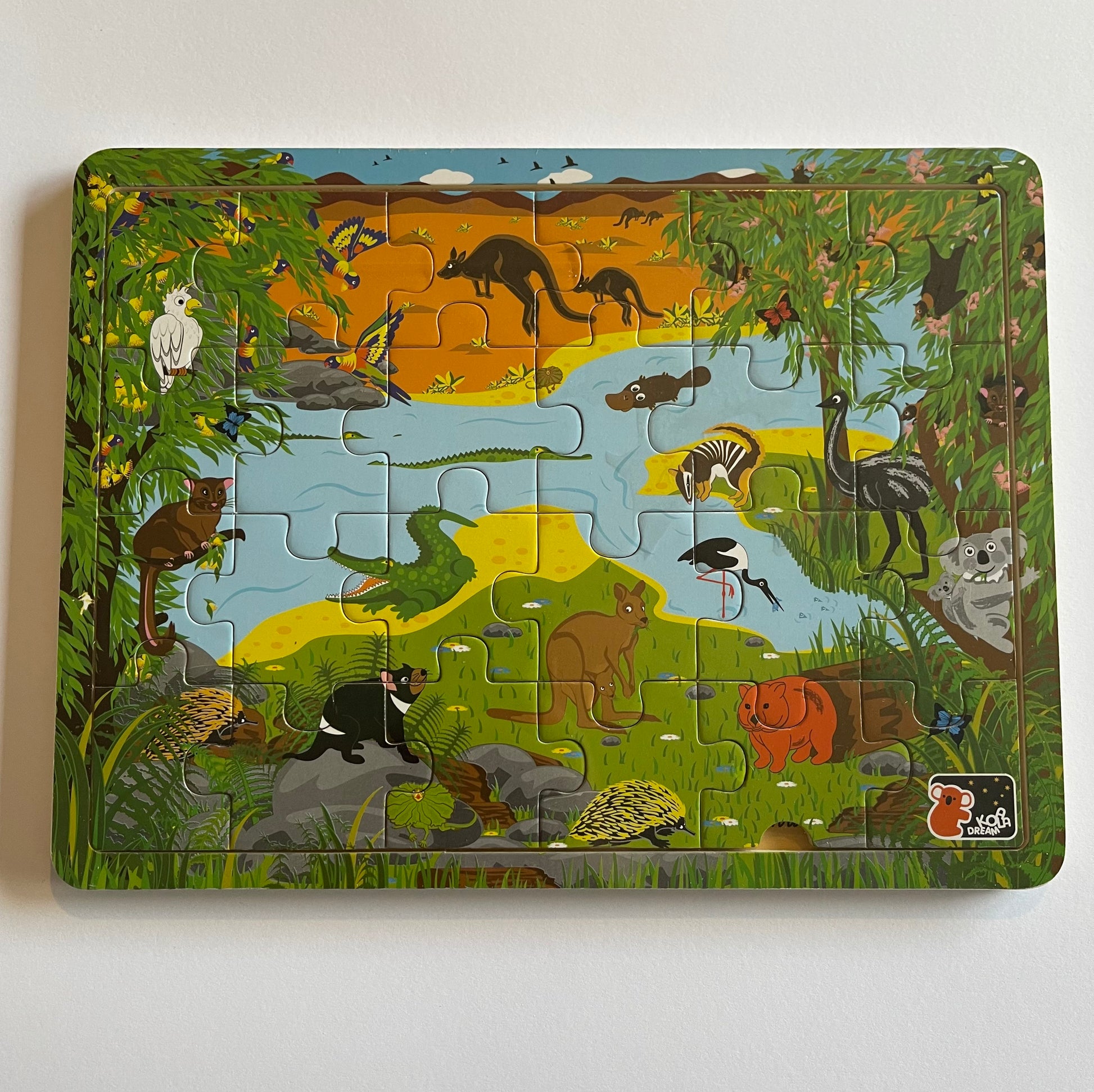 Australian Animal Jigsaw Puzzle - 24 piece – Nans House